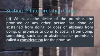 Introduction to Law of Contract: Definition and Classification | PPTX