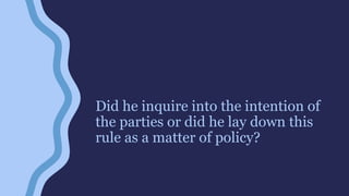 Intention to Create Legal Relations | PPTX