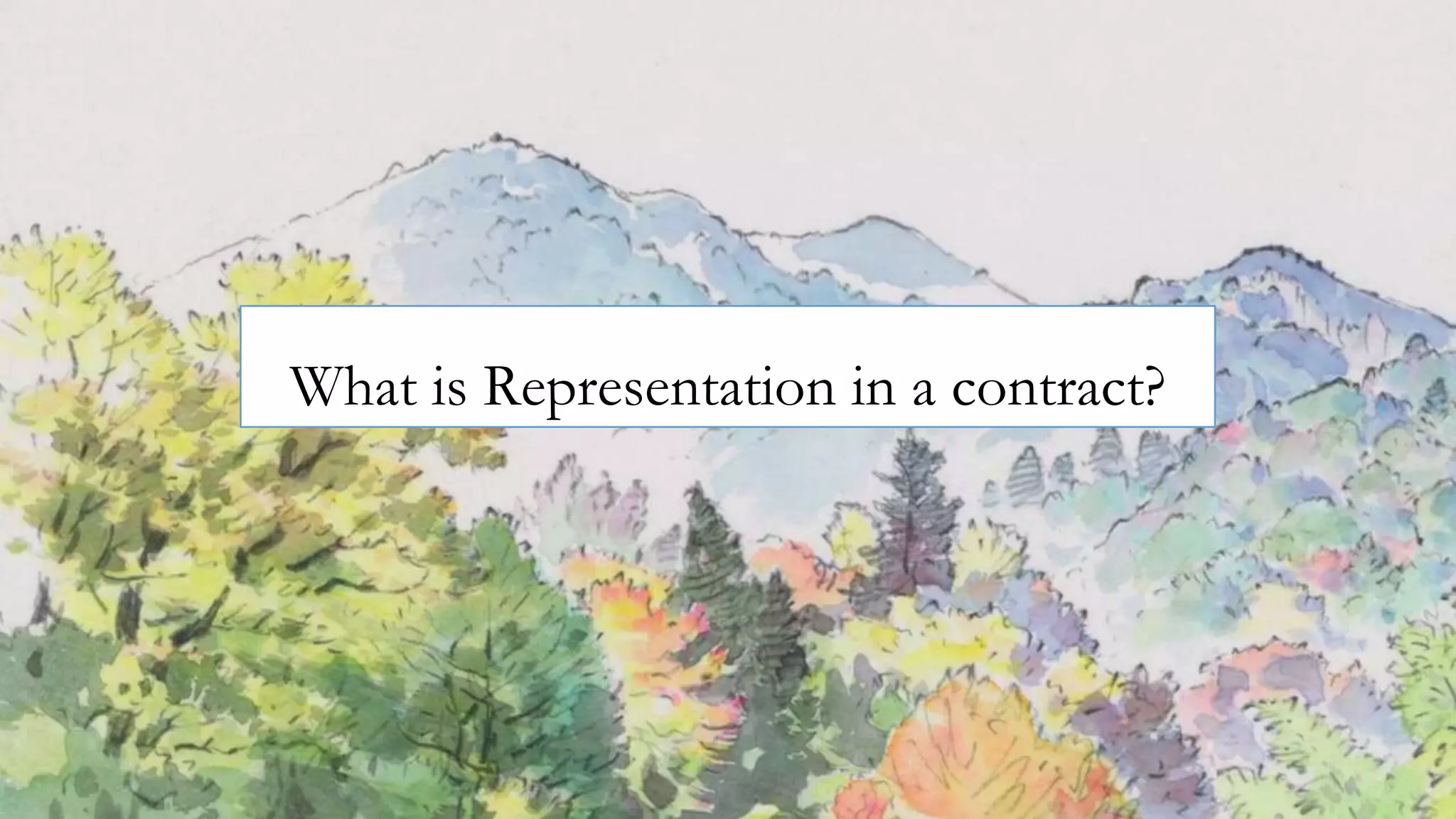 Misrepresentation and Fraud | PPTX