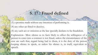 Misrepresentation and Fraud | PPTX