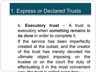 Executory Trust: Khái niệm và Ứng dụng trong Pháp luật