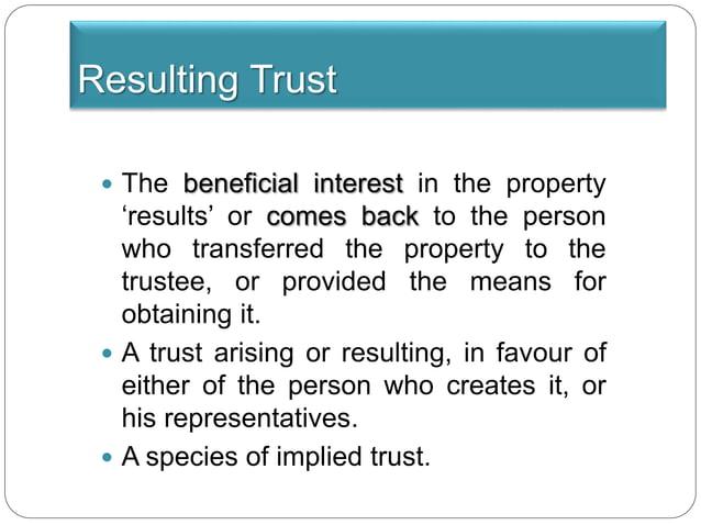 Principles of Trust: Classification and Creation | PPTX