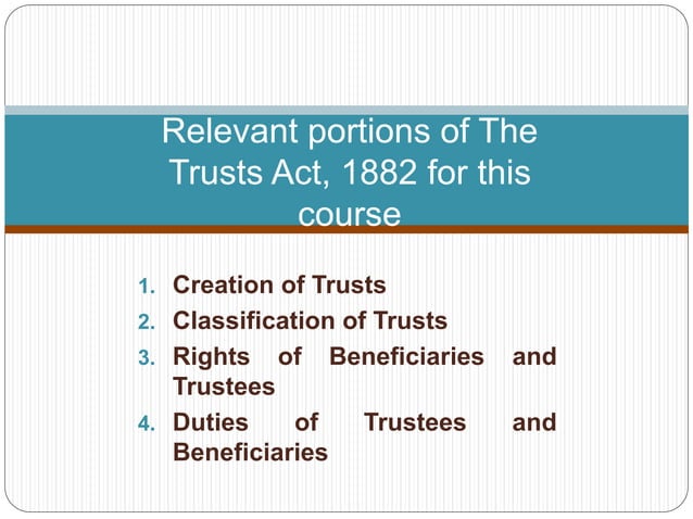 Principles of Trust: Classification and Creation | PPTX