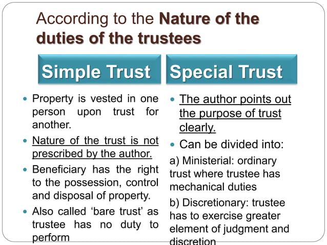 Principles of Trust: Classification and Creation | PPTX