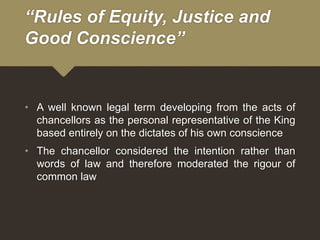 Development of Equity | PPTX