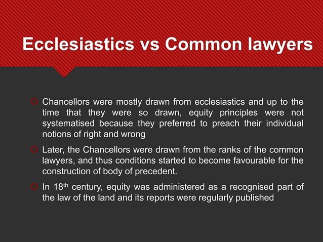 Fusion of Equity and Common Law | PPTX | Legal Services Industry ...