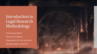 Nature of the Legal Doctrine | PPT