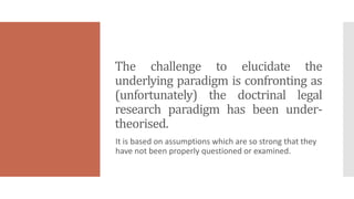 Nature of the Legal Doctrine | PPTX