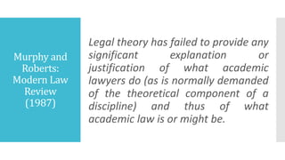 Classification of Legal Research | PPTX