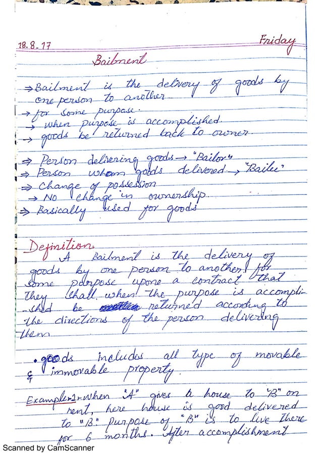 Llb 223 law of contract ii mid. | PDF