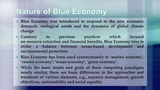 Sustainable Development: The Importance of Blue Economy | PPTX