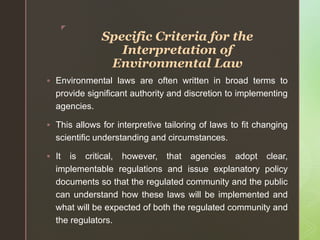 Understanding Environmental Rule of Law | PPT