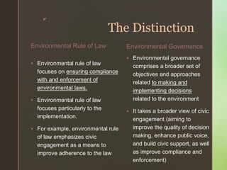 Understanding Environmental Rule of Law | PPTX