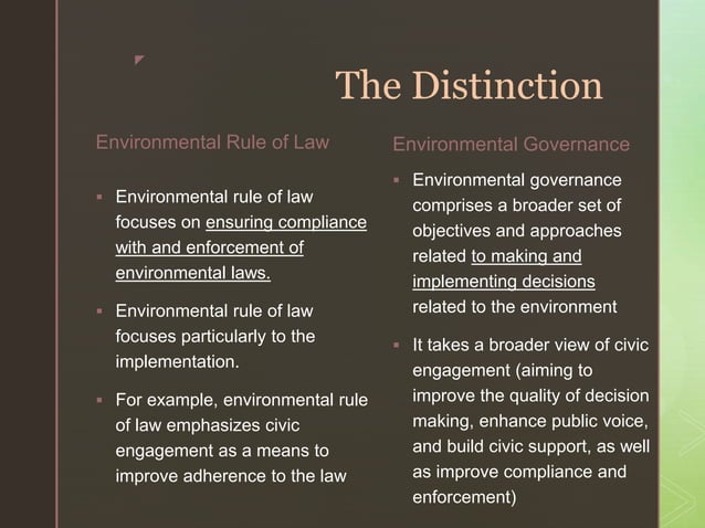 Understanding Environmental Rule of Law | PPT