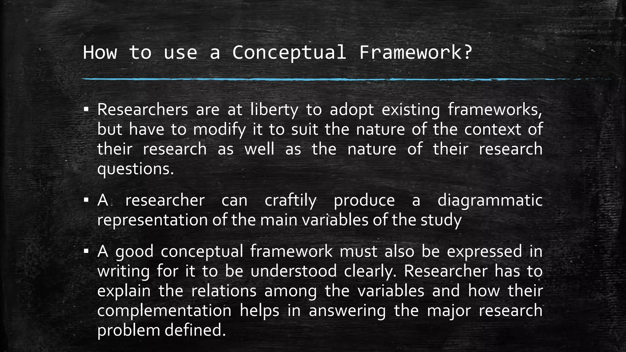 Frameworks in Legal Research: Theoretical and Conceptual | PPTX