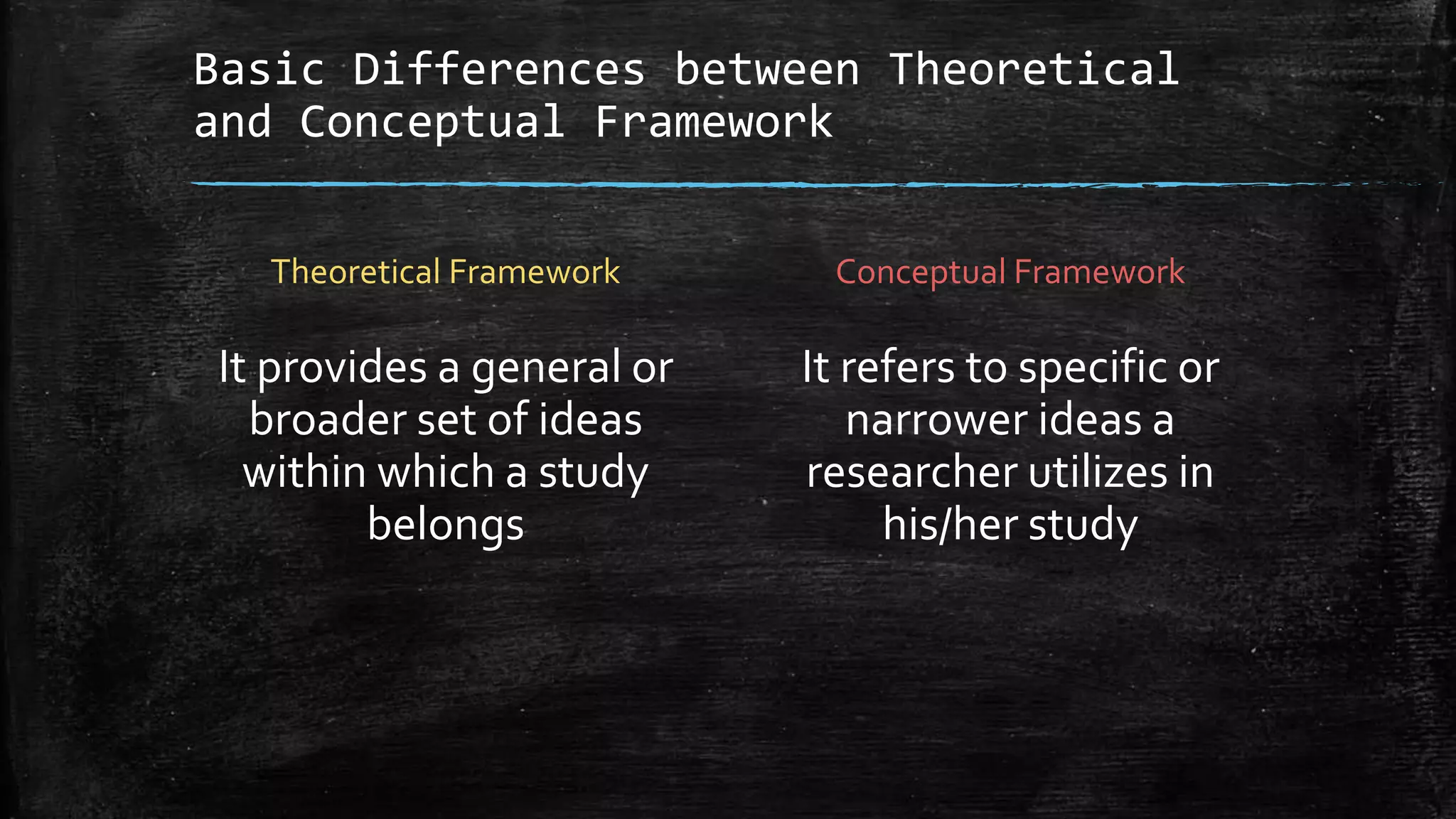Frameworks in Legal Research: Theoretical and Conceptual | PPTX