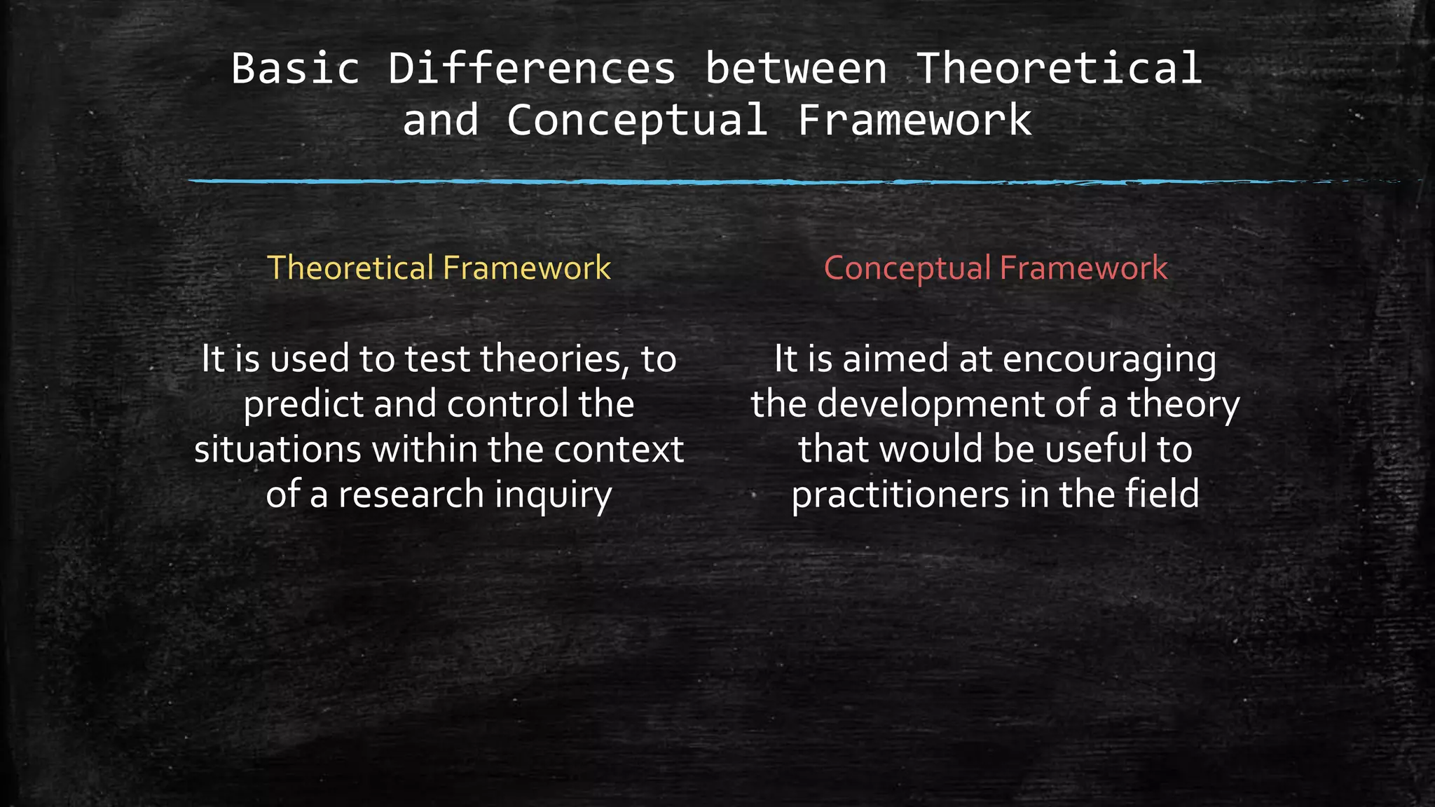Frameworks in Legal Research: Theoretical and Conceptual | PPTX