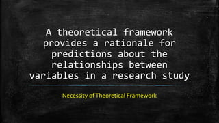 Frameworks in Legal Research: Theoretical and Conceptual | PPTX