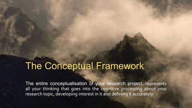 Frameworks in Legal Research: Theoretical and Conceptual | PPTX