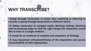 Data Management in Legal Research: Data Organisation and Analysis | PPT