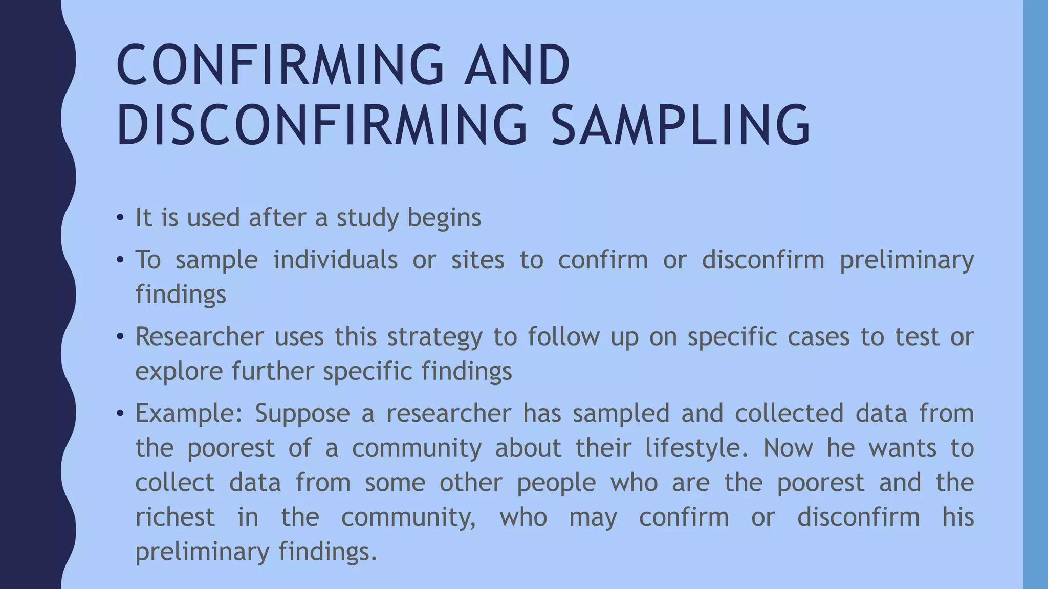 Data Management in Legal Research: Qualitative Sampling | PPTX