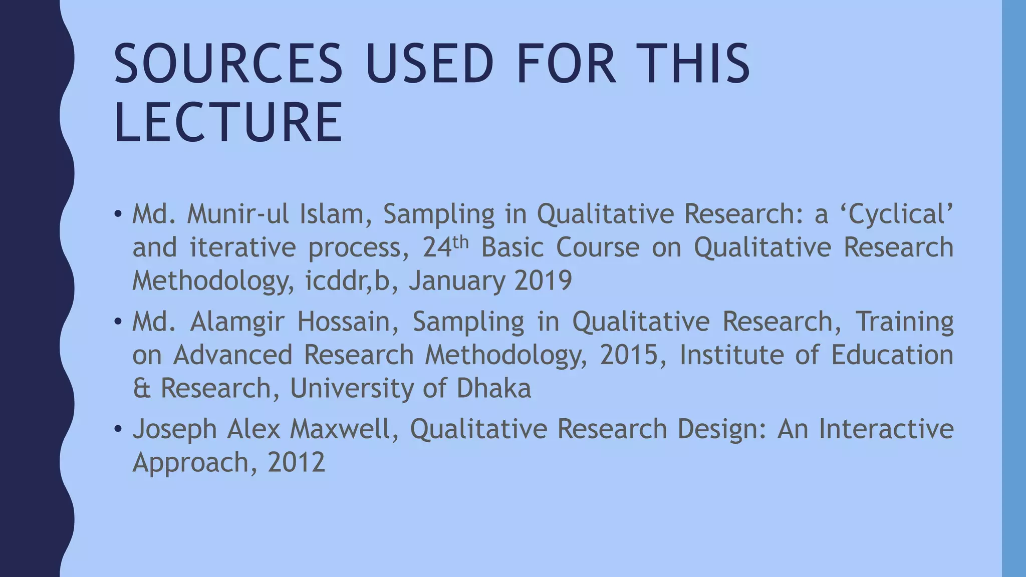 Data Management in Legal Research: Qualitative Sampling | PPTX