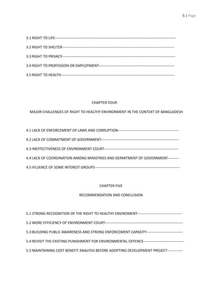 Right to Healthy Environment | PDF