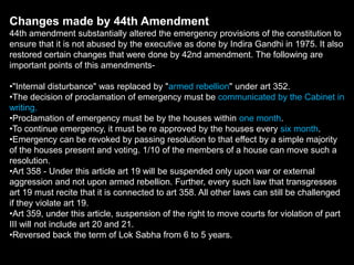 Llb i cloi u iv emergency provisions | PPT