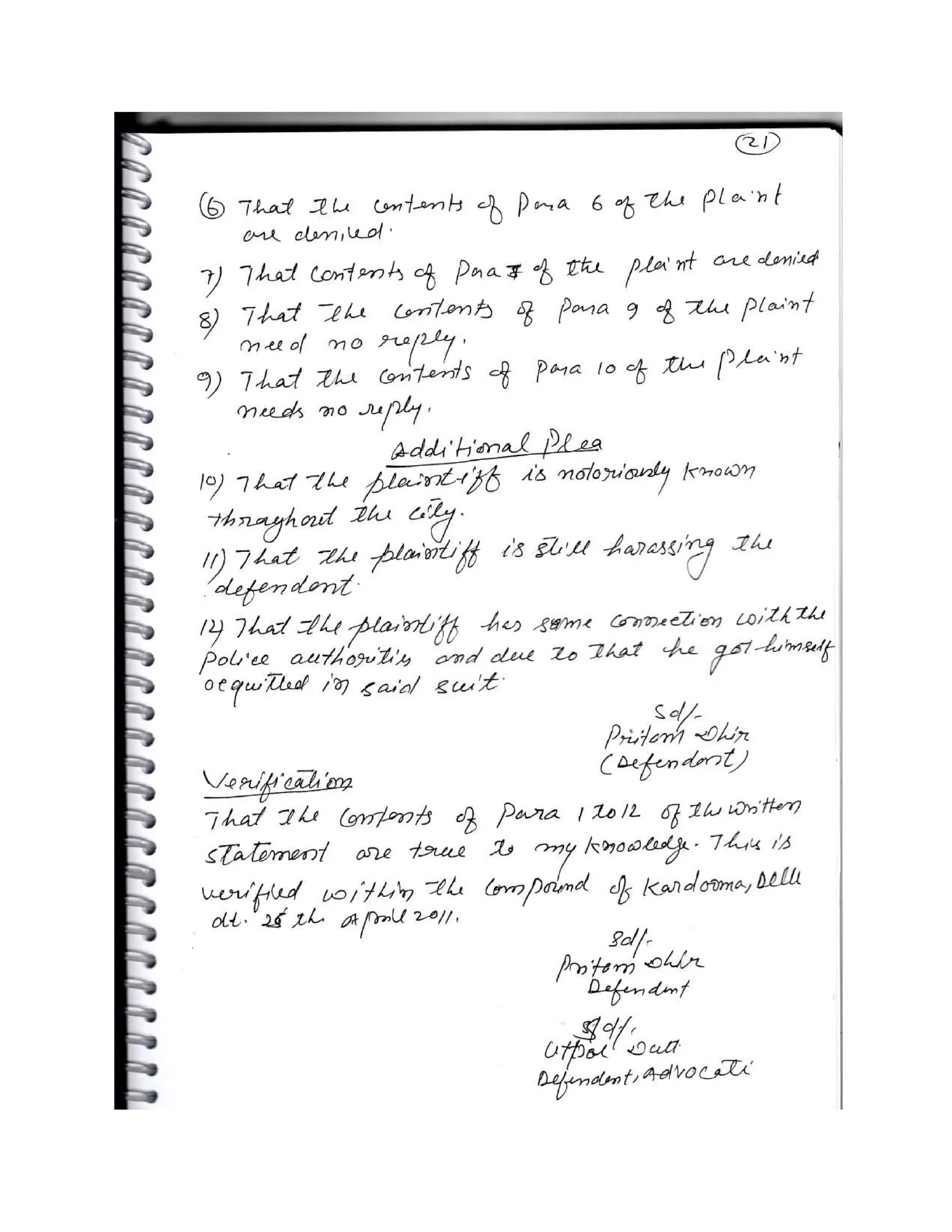 LLB LAW DRAFTING OF PLEADING AND CONVEYANCING PROJECT FILE IN ENGLISH ...