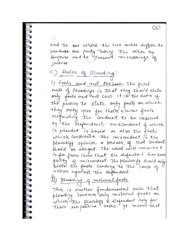 LLB LAW DRAFTING OF PLEADING AND CONVEYANCING PROJECT FILE IN ENGLISH ...