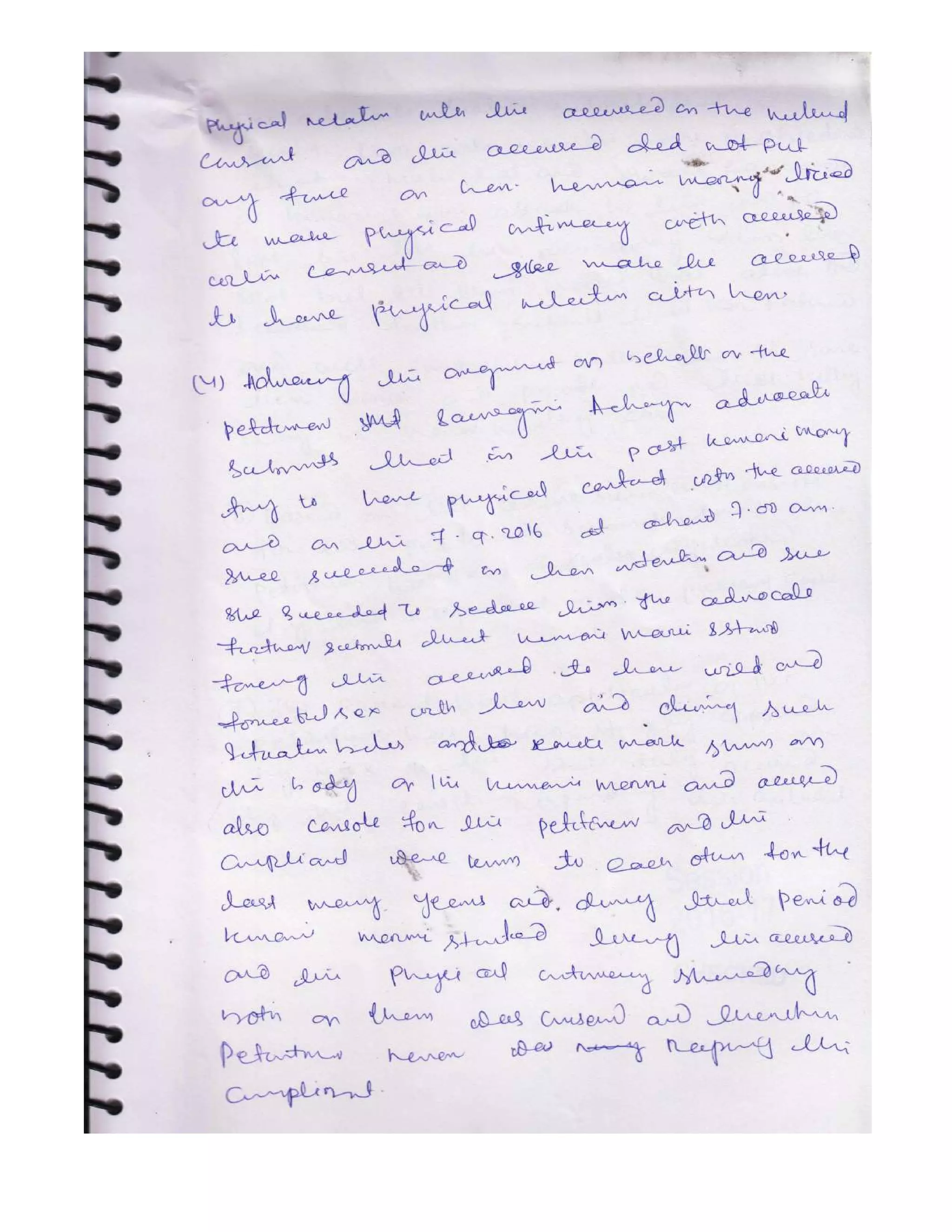 LLB LAW MOOT COURT PROJECT FILE IN ENGLISH | PDF