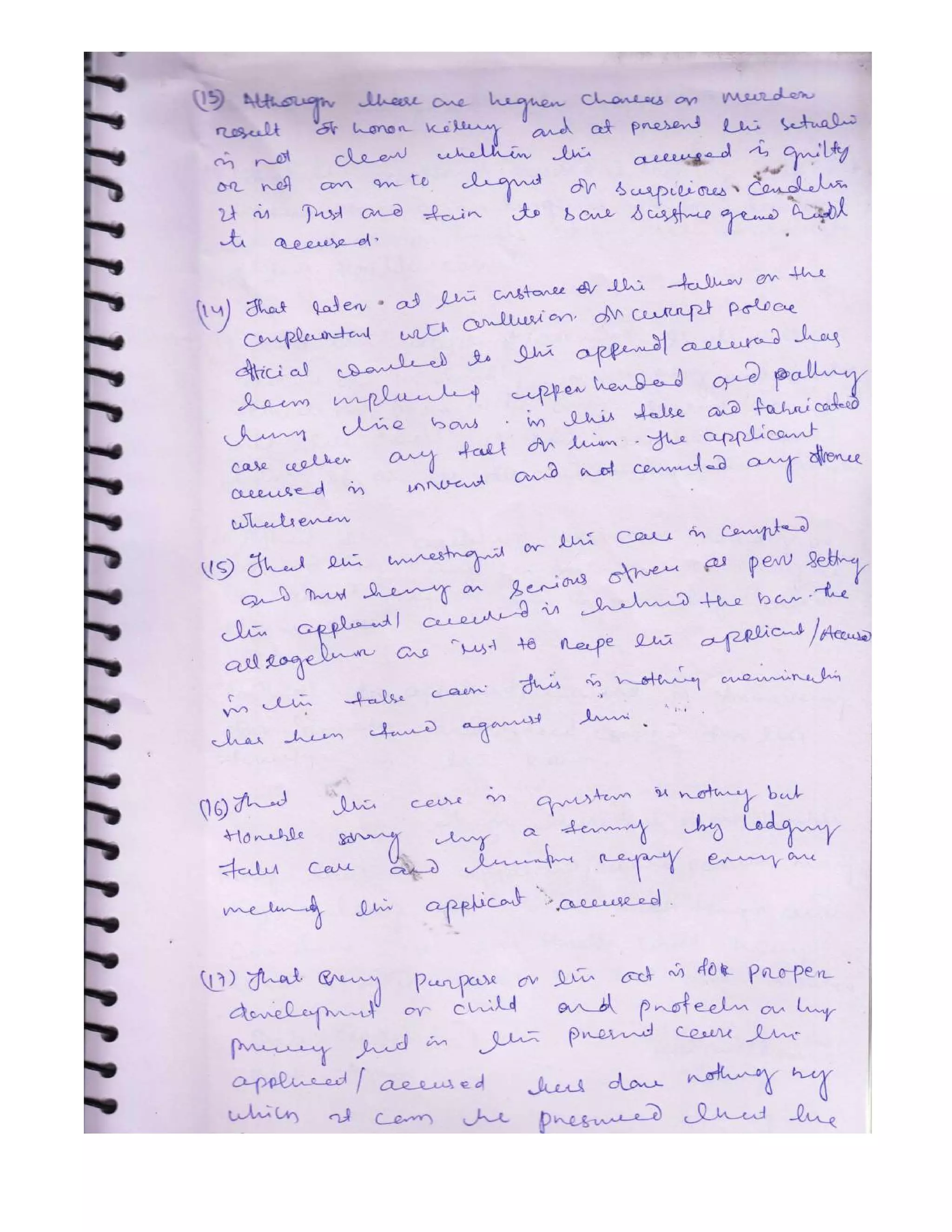 LLB LAW MOOT COURT PROJECT FILE IN ENGLISH | PDF