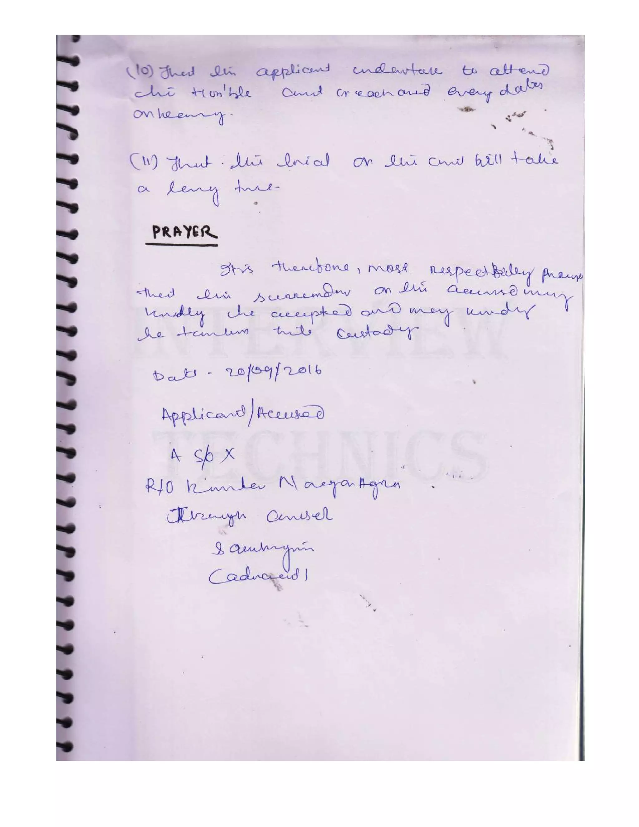 LLB LAW MOOT COURT PROJECT FILE IN ENGLISH | PDF