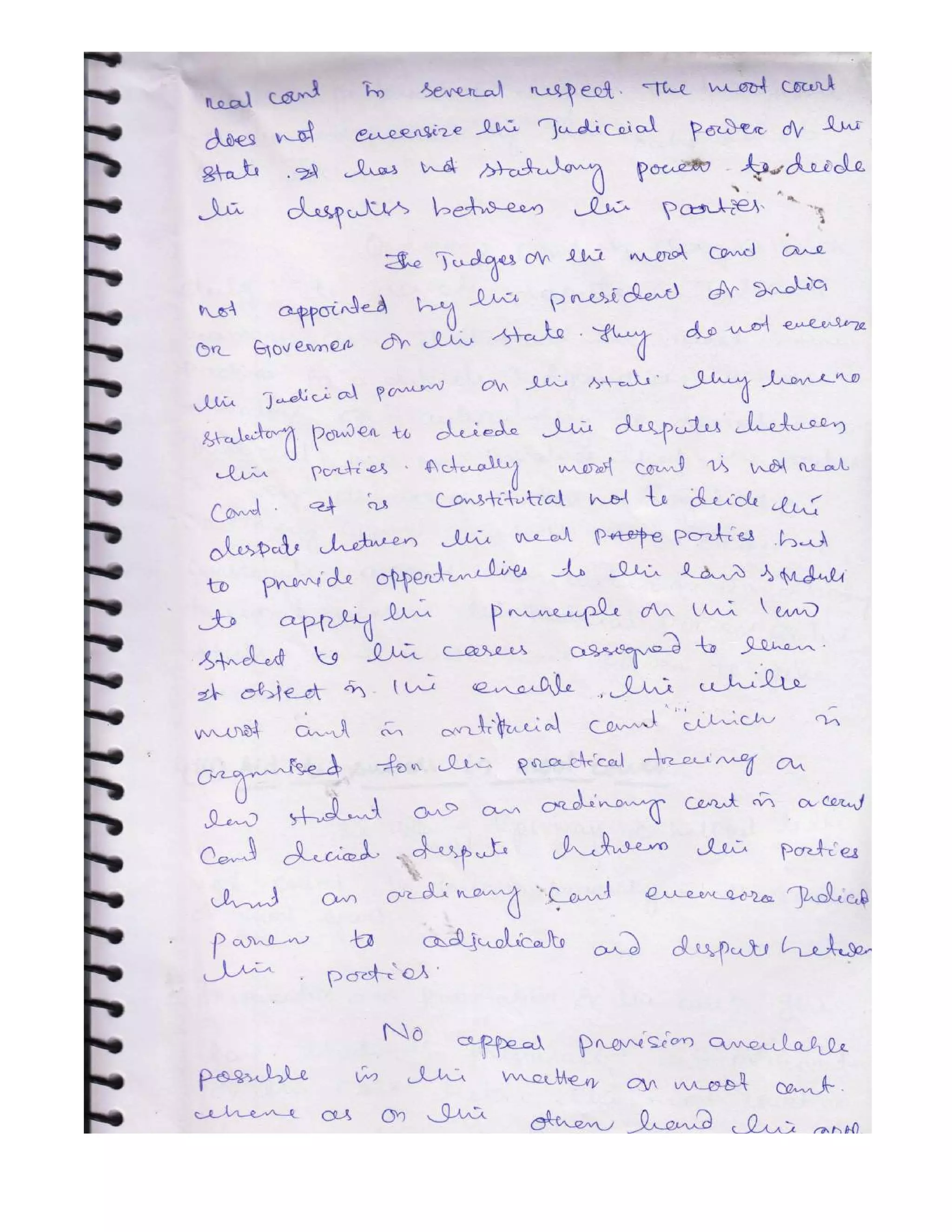 LLB LAW MOOT COURT PROJECT FILE IN ENGLISH | PDF