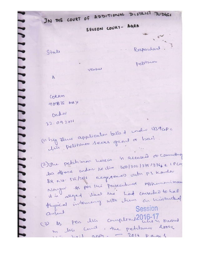 LLB LAW MOOT COURT PROJECT FILE IN ENGLISH | PDF