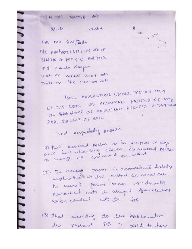 LLB LAW MOOT COURT PROJECT FILE IN ENGLISH | PDF