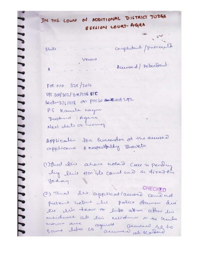 LLB LAW MOOT COURT PROJECT FILE IN ENGLISH | PDF