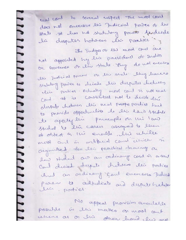 LLB LAW MOOT COURT PROJECT FILE IN ENGLISH | PDF