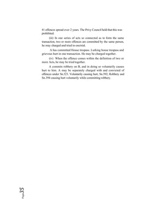 LLB LAW NOTES ON CRIMINAL PROCEDURE CODE | PDF