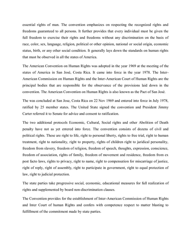 LLB LAW NOTES ON LAW OF HUMAN RIGHTS | PDF