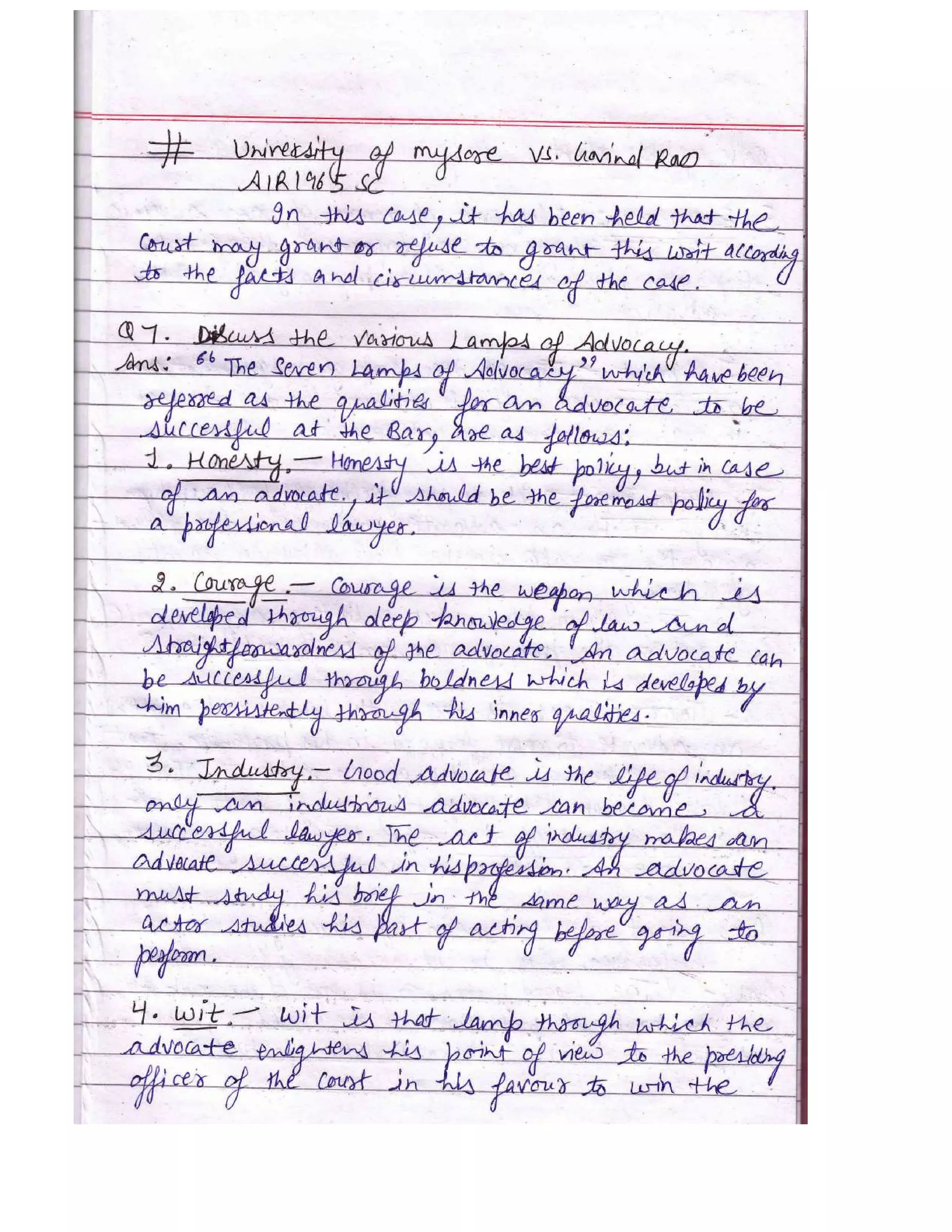 LLB LAW NOTES ON PROFESSIONAL ETHICS AND BAR BENCH RELATIONS | PDF