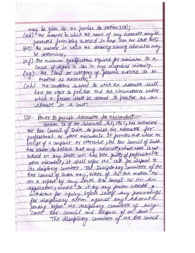 LLB LAW NOTES ON PROFESSIONAL ETHICS AND BAR BENCH RELATIONS | PDF