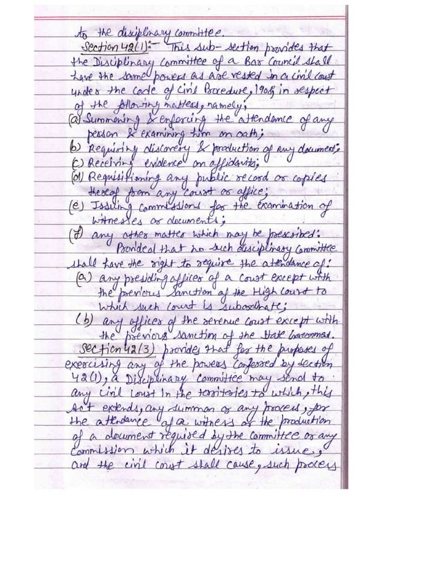 LLB LAW NOTES ON PROFESSIONAL ETHICS AND BAR BENCH RELATIONS | PDF ...