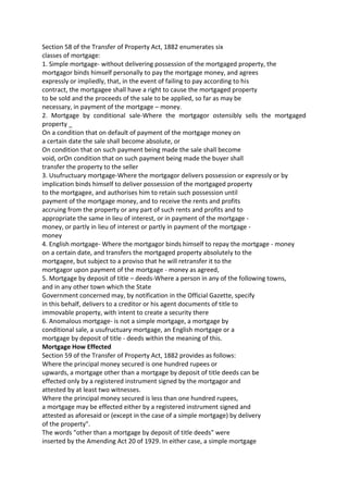 LLB LAW NOTES ON PROPERTY LAW | PDF