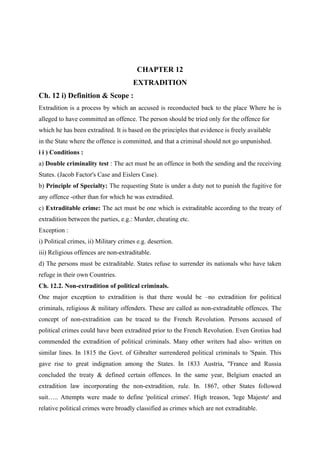 LLB LAW NOTES ON PUBLIC INTERNATIONAL LAW | PDF