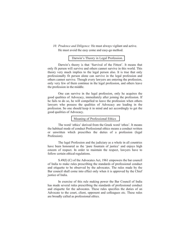 LLB LAW PROFESSIONAL ETHICS PROJECT FILE IN ENGLISH | PDF | Legal ...