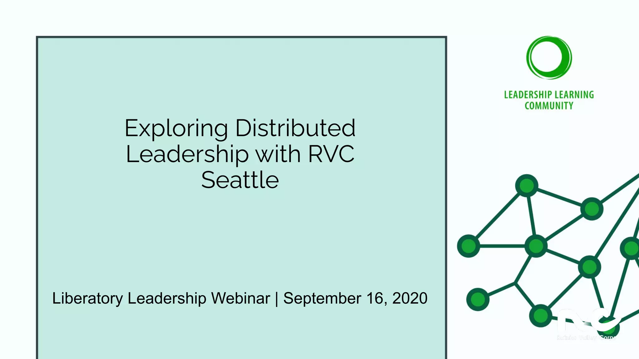 Leadership Learning Community | Exploring Distributed Leadership with ...