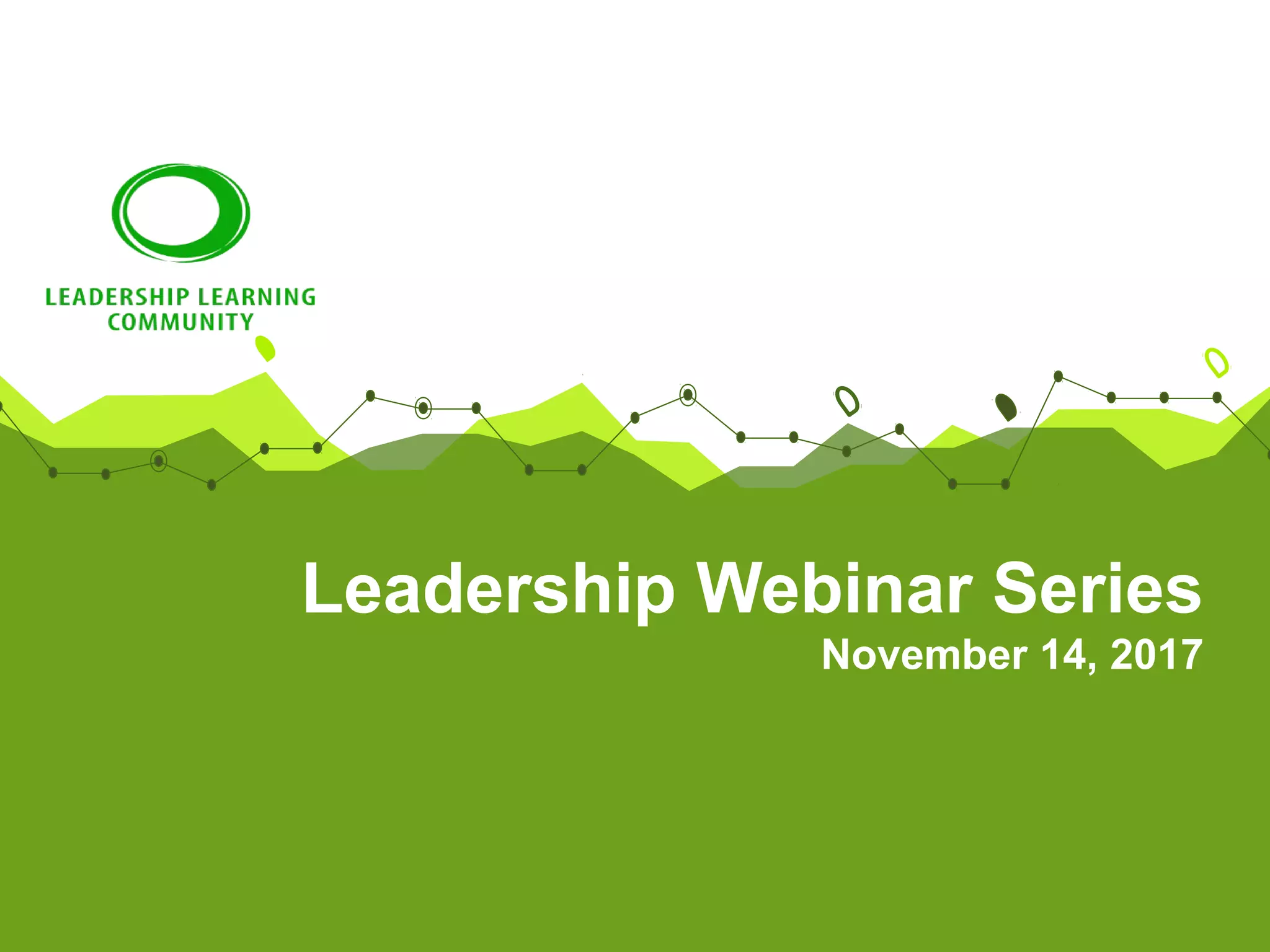 LLC WEBINAR SERIES | Liberating Structures: How Leadership Development ...