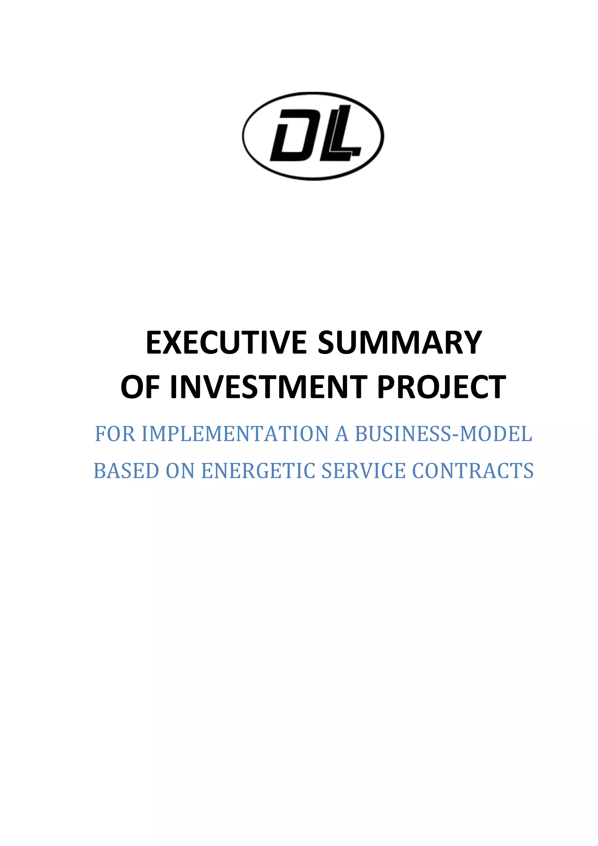 Llc dl l.-executive_summary_v4 | DOCX | Business Accounting & Finance | Business