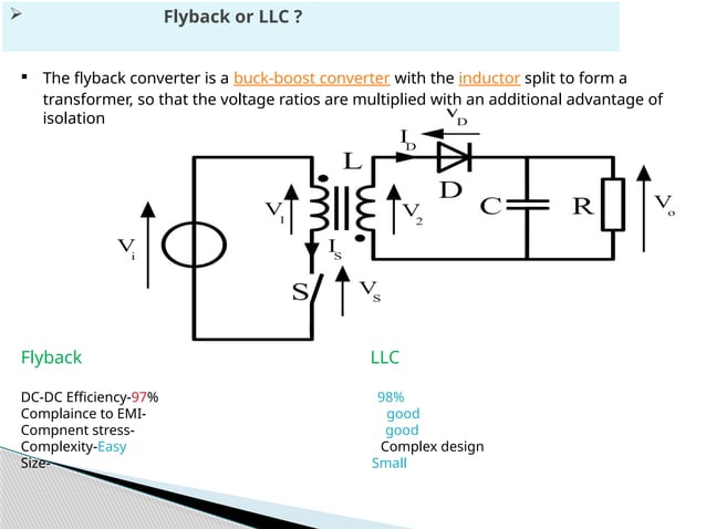 Designing of full bridge LLC Resonant converter | PPTX